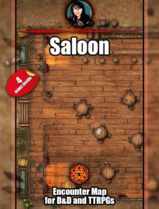 Saloon battle map pack – Foundry VTT support. – Spooky Action Games ...
