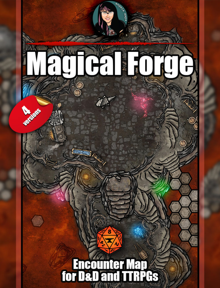 Forge battle map with Foundry VTT support - Animated JPG/WEBM ⋆ Spooky ...
