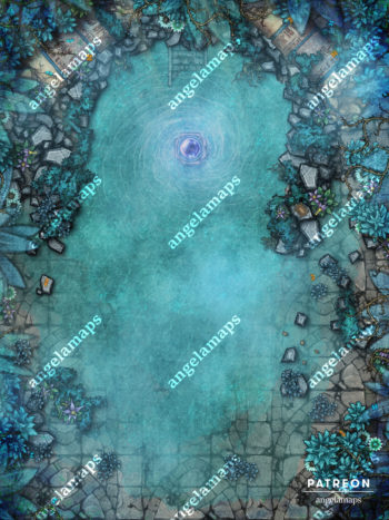 Water Temple – Foundry VTT support – Animated JPG/MP4/WEBM – Spooky ...