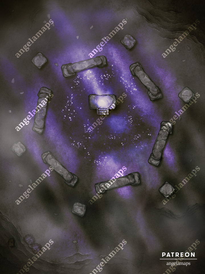 Ritual Spot battle map with Foundry VTT support - Animated JPG/WEBM ⋆ ...