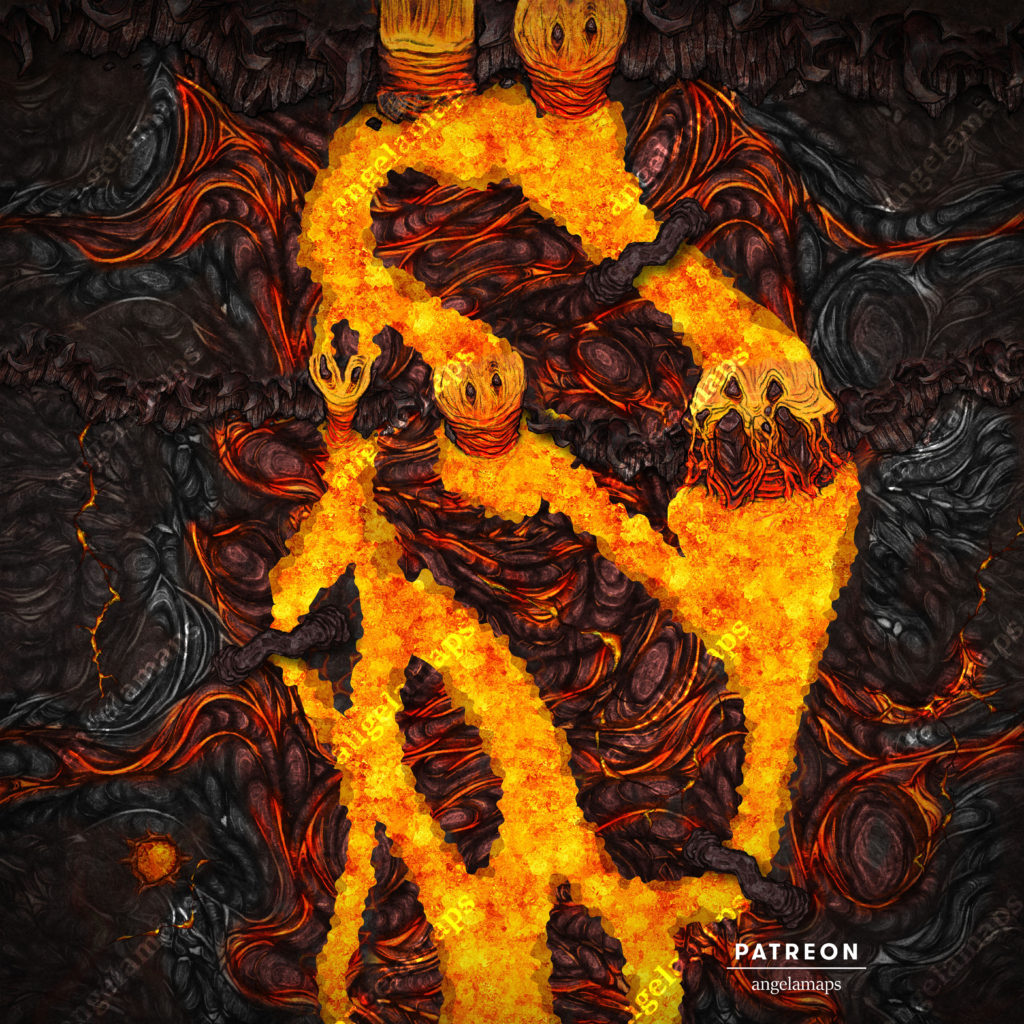 Hell battle map with Foundry VTT support – Animated JPG/WEBM – Spooky ...