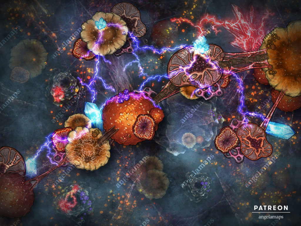 Mushroom Crossing battle map with Foundry VTT support – Animated JPG ...