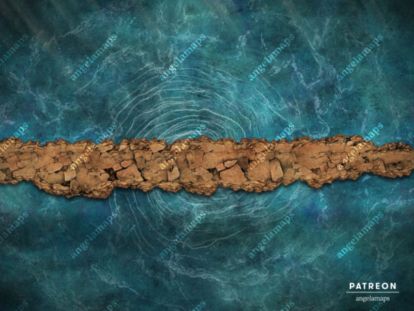 Crumbling Path battle map with Foundry VTT support – Animated JPG/WEBM ...