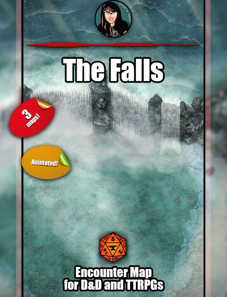 The Falls battle map with Foundry VTT support – Animated JPG/WEBM ...