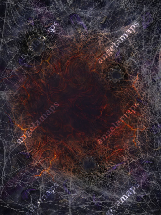 Spider Lair animated battle map with Foundry VTT support – Spooky ...