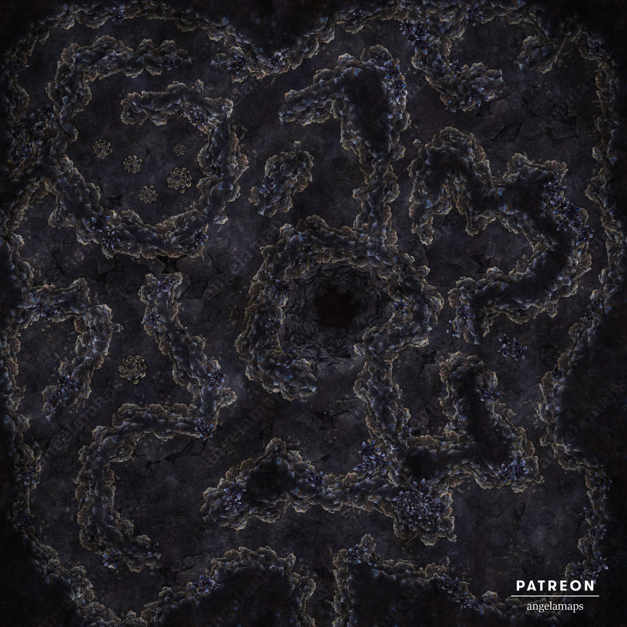 Angela Maps - Colorful Cave - Foundry Hub