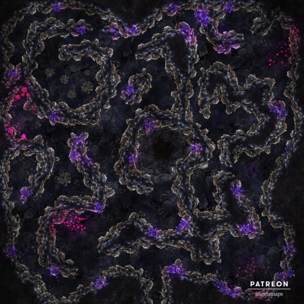 Colorful Cave – animated battle map pack with Foundry VTT – Spooky ...