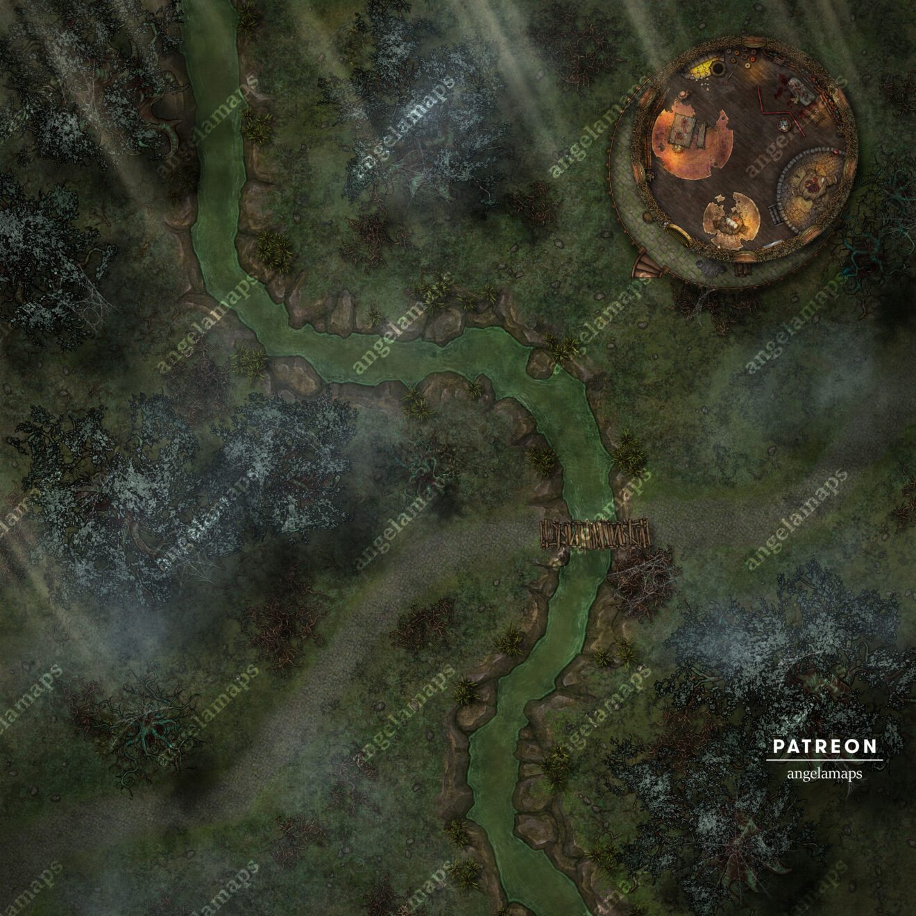 Illusion – animated hag house battle map pack with Foundry VTT – Spooky ...